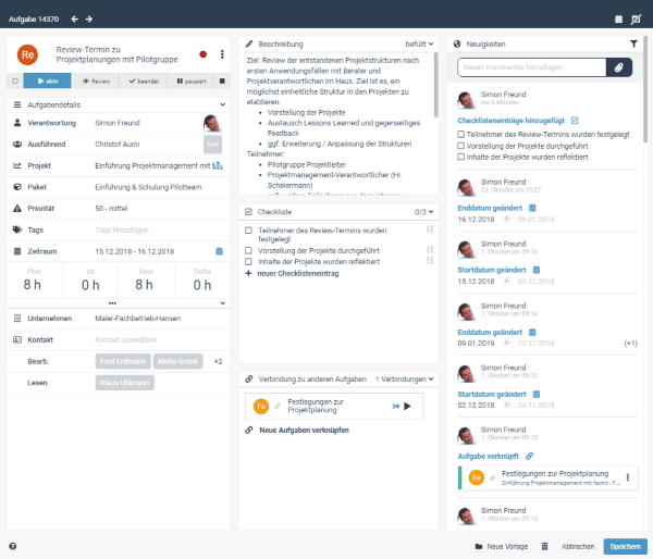 Die ideale Wunderlist-Alternative für den Job • factro Blog