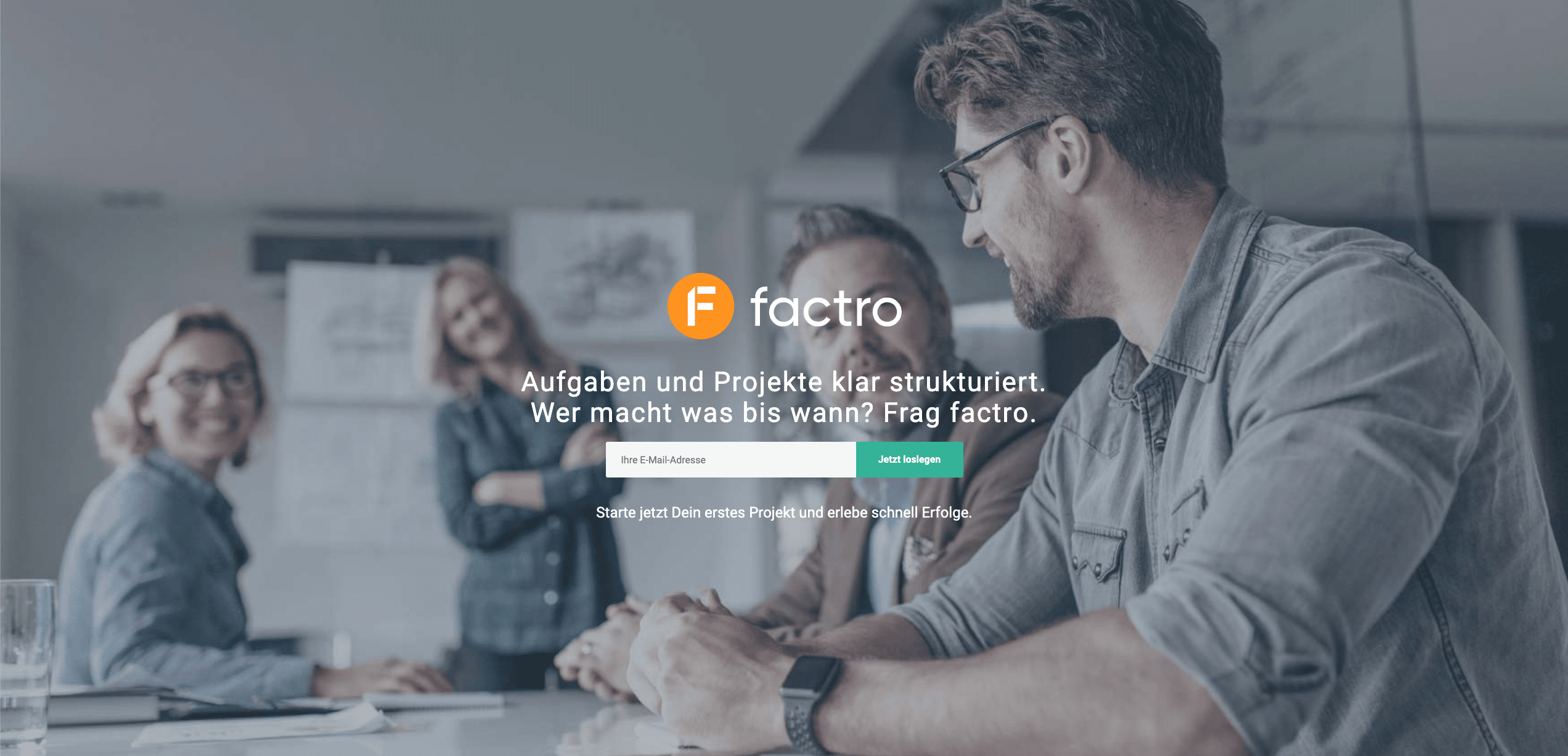 factro: Die intuitive Projektmanagement-Software aus der Cloud